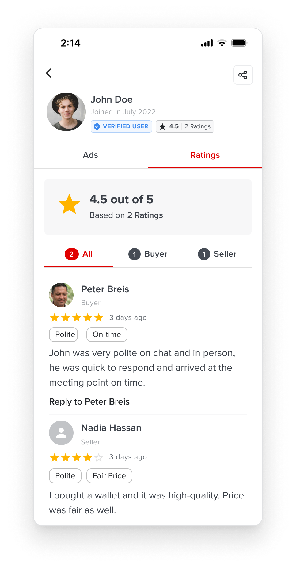 All about dubizzle Ratings and Reviews Feature – Help Center